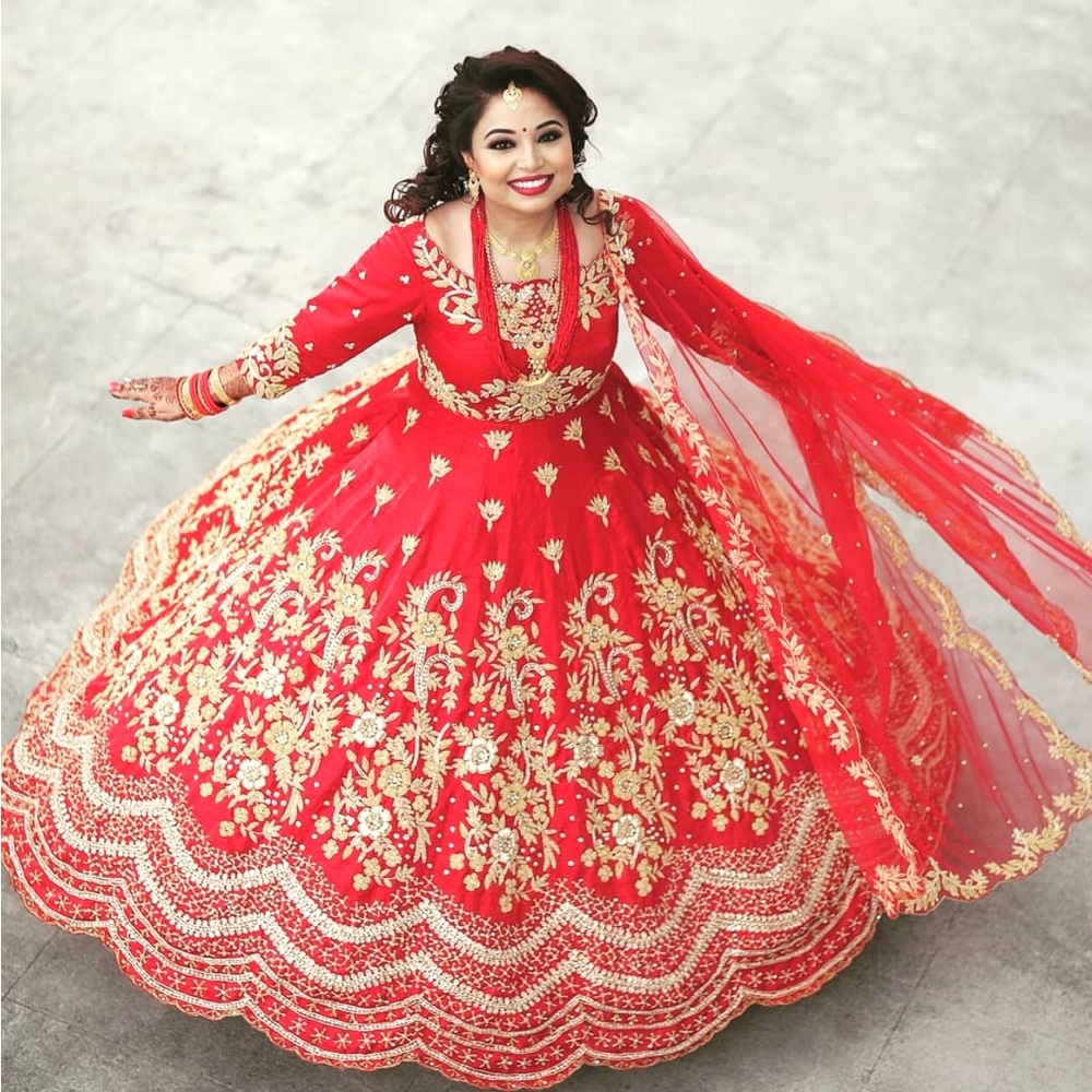 Indian, Soft Cetonic Tapeta Silk With Heavy Embroider… - Gem